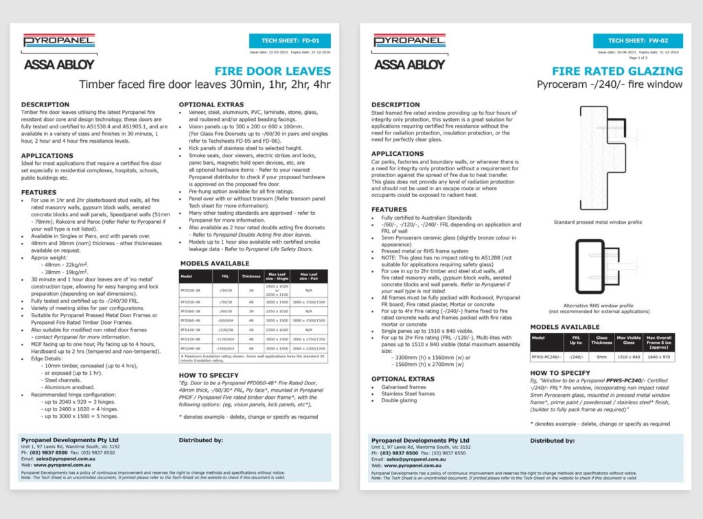 Technical Document Design & Development for Pyropanel